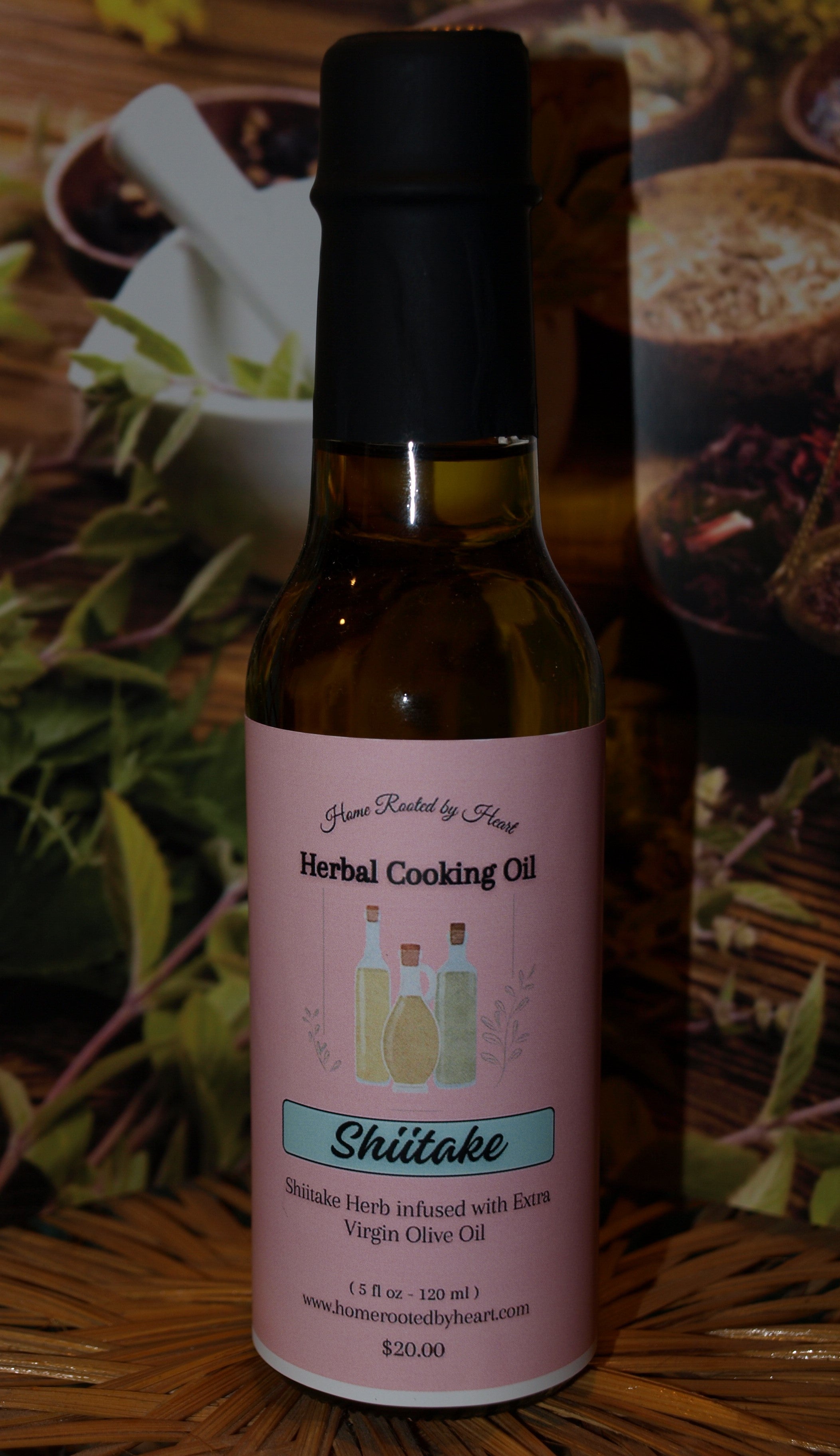 Shiitake Mushroom Cooking Oil – Home Rooted by Heart